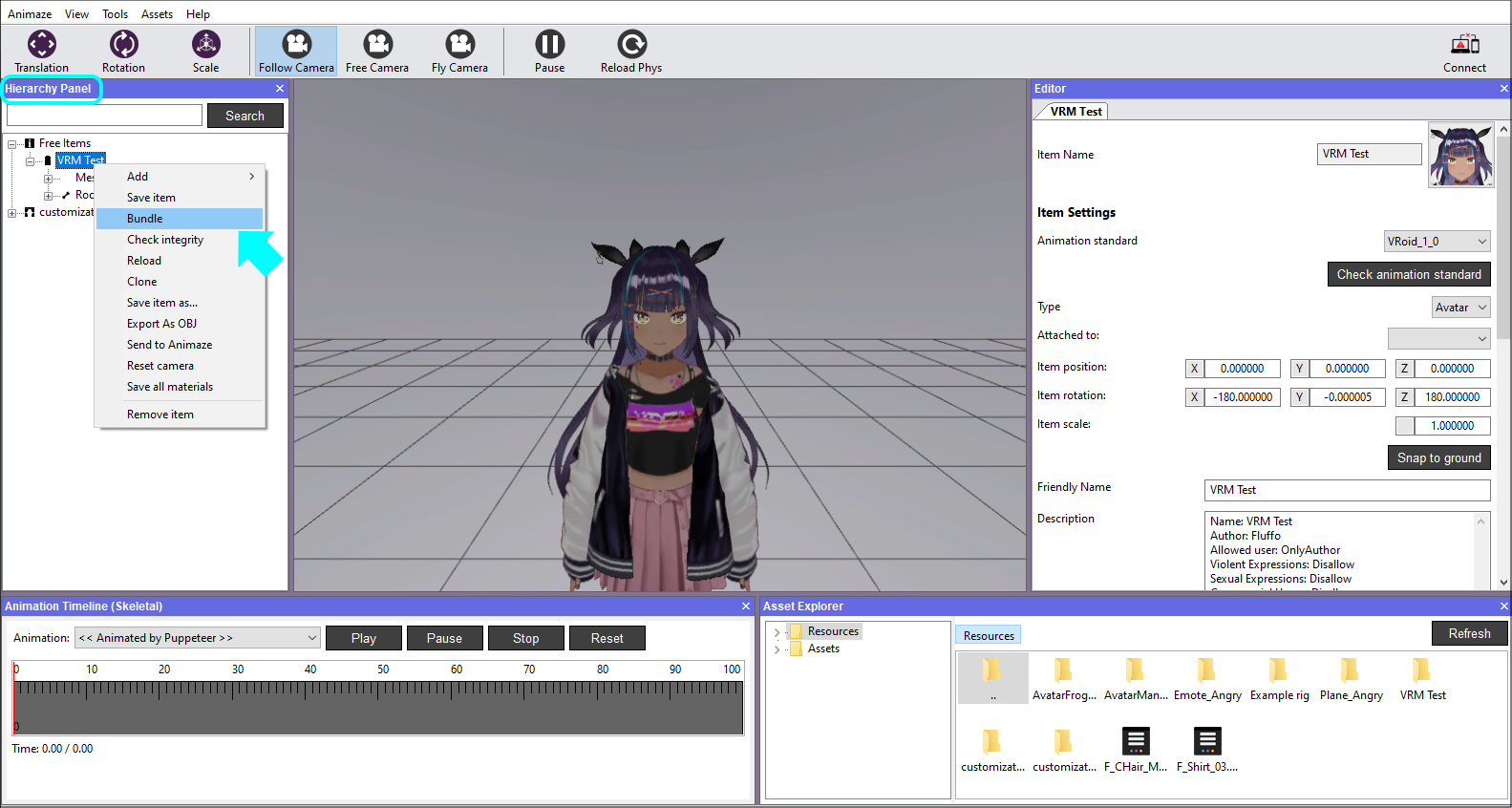 About Animaze by Facerig | Use .VRM avatars in Animaze