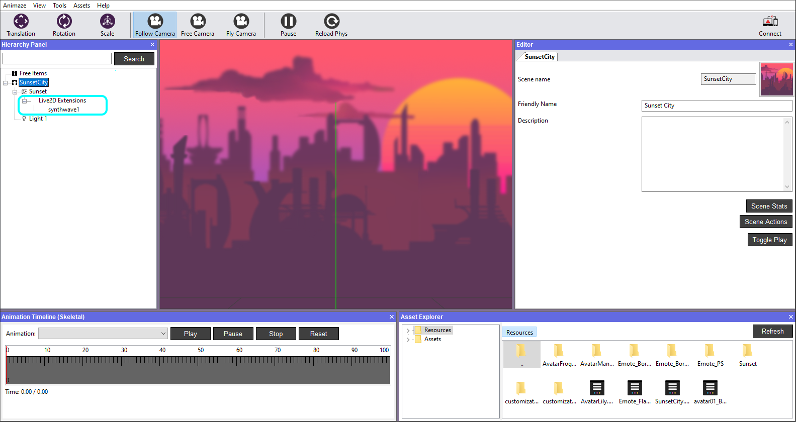Animaze Manual - Learn how to use backgrounds in Animaze by Facerig