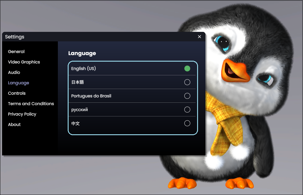 Animaze Desktop: How can I change the language?