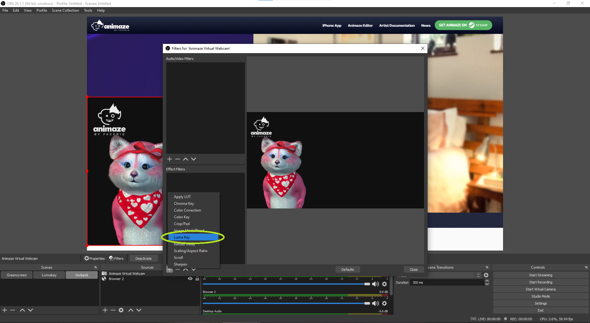 Animaze FAQ | Learn how to use Animaze by Facerig