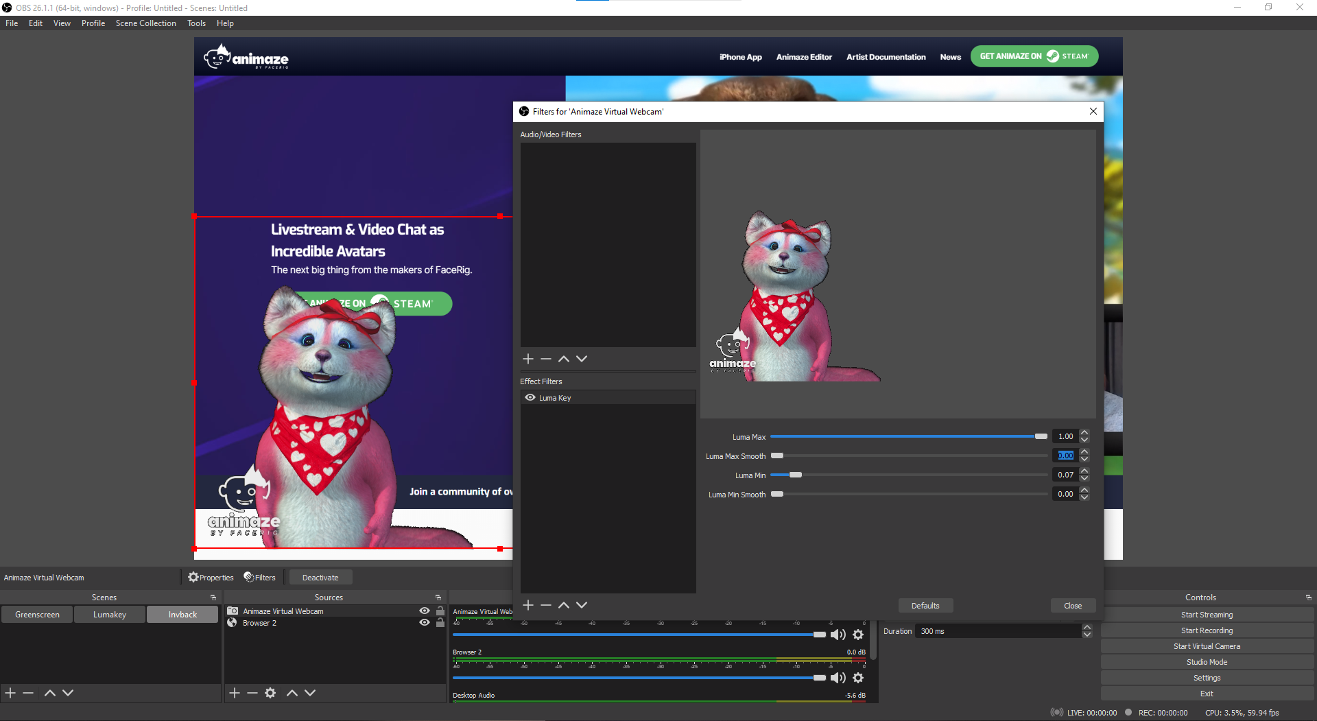 Animaze FAQ | Learn how to use Animaze by Facerig